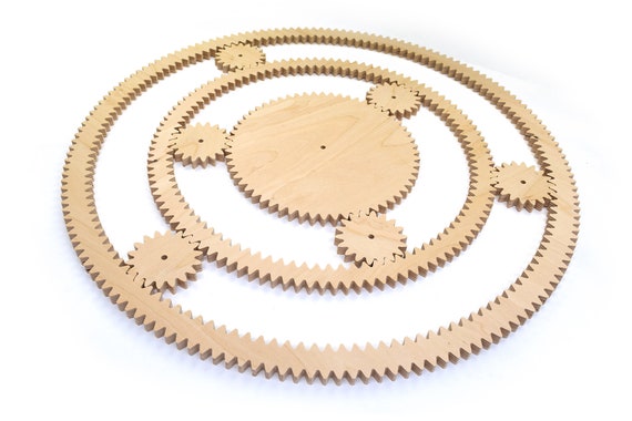 Double Planetary Gear Set 1/2 Plywood | Etsy