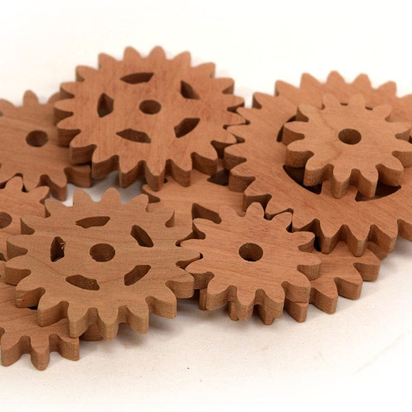 Wooden Gears - Etsy