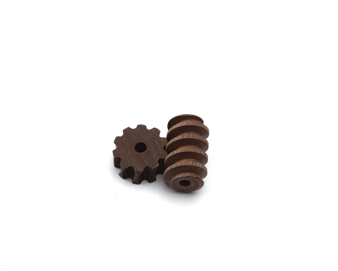 Walnut Worm Drive With 10:1 Worm Wheel - Etsy