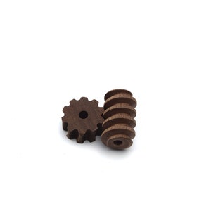 Walnut Worm Drive With 10:1 Worm Wheel - Etsy