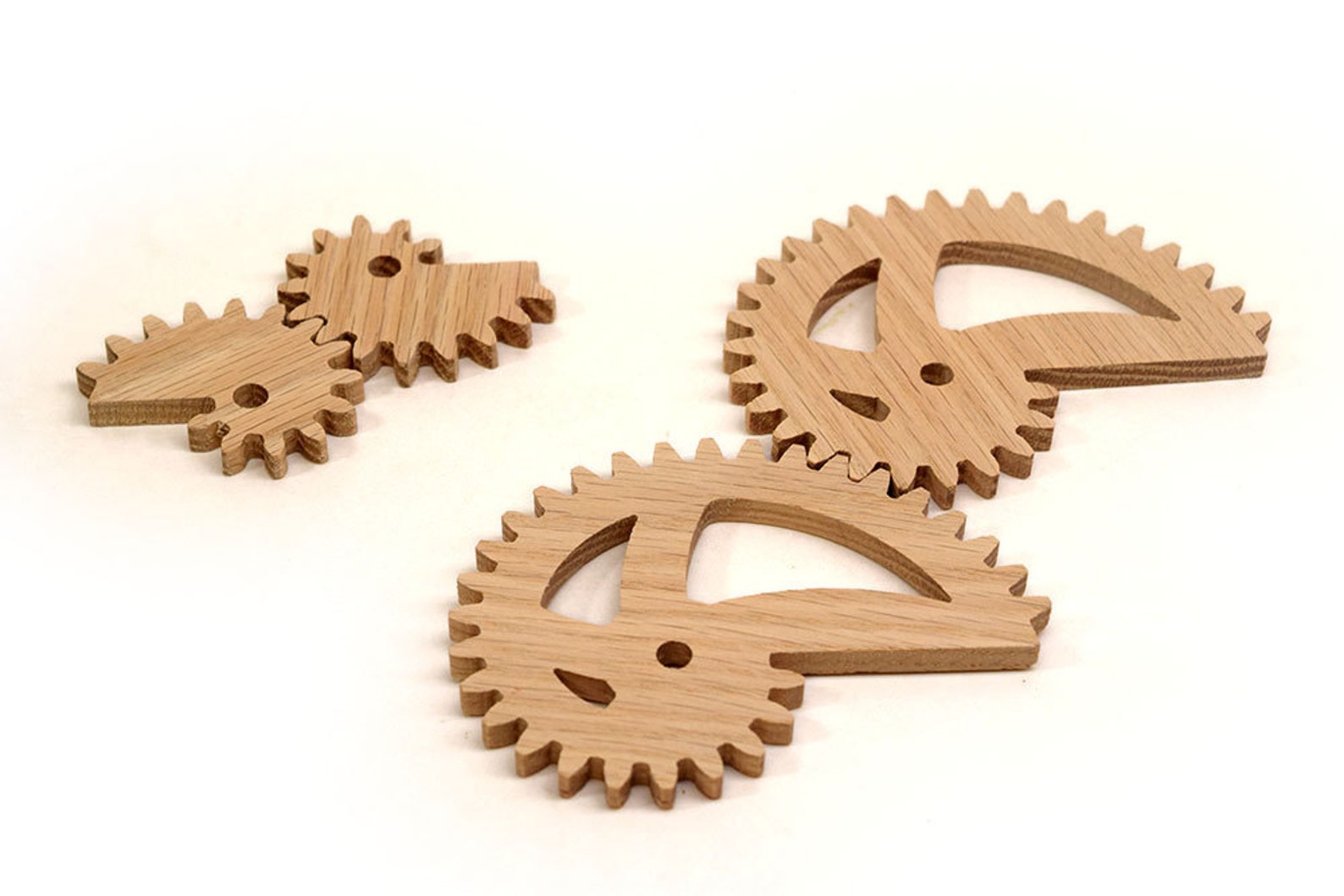 Holz-Zahnrad Formen Eiche logarithmische Spiralen | Etsy