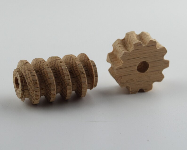 Oak Worm Drive With 10:1 Worm Wheel | Etsy