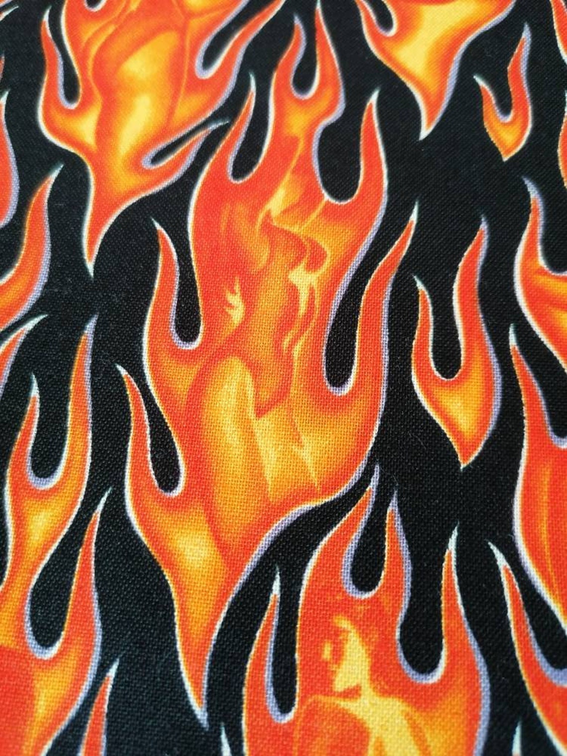 Cotton Fabric by Alexander Henry: Shape of Fire - Etsy