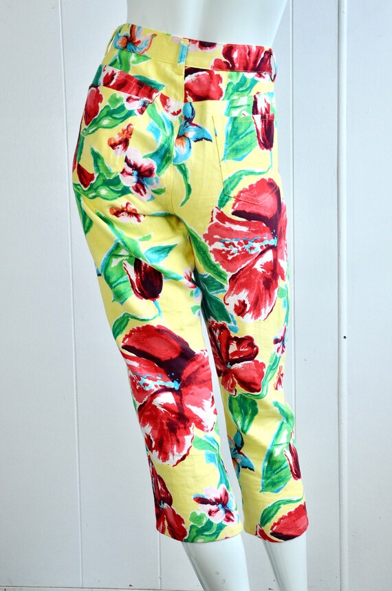 Multicolor Flower Pants - Gem