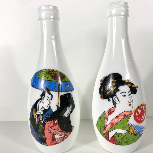 Japanese Saki Bottles - Etsy