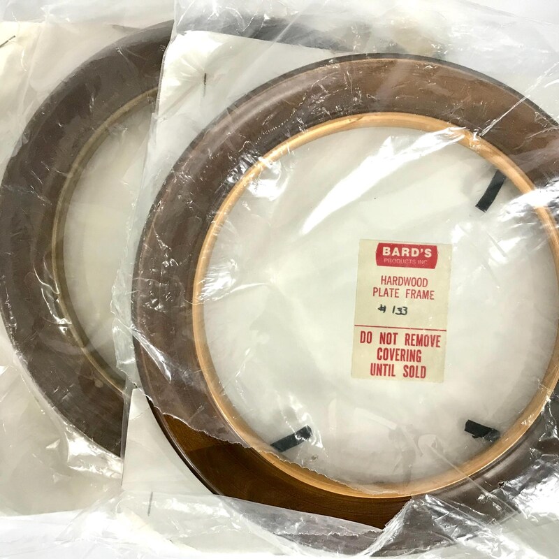 Wood Plate Frames - Etsy