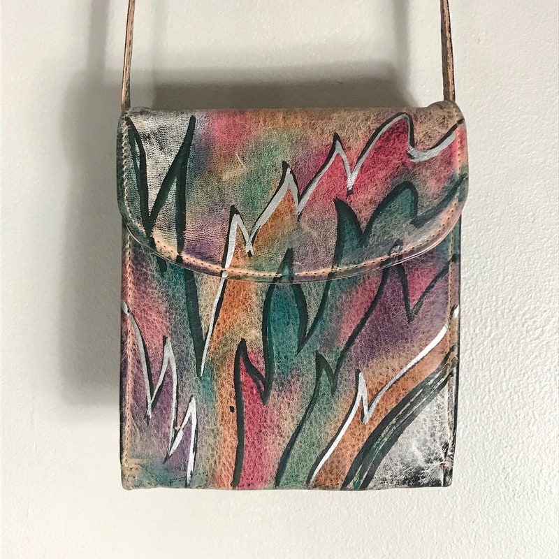 Hand Painted Purse - Etsy