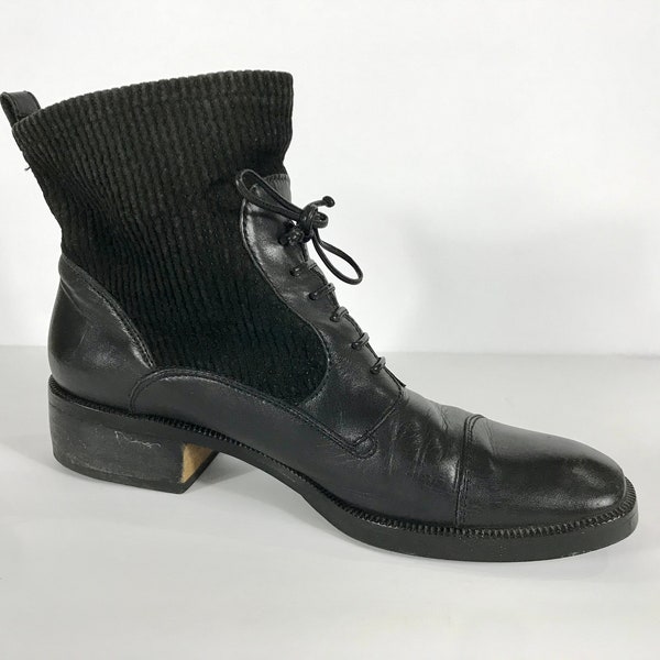 Italian Leather Booties - Etsy