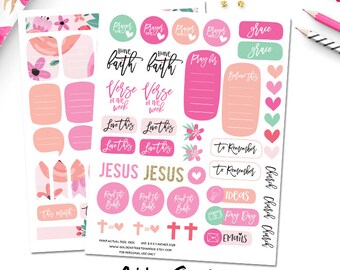 Bible stickers | Etsy