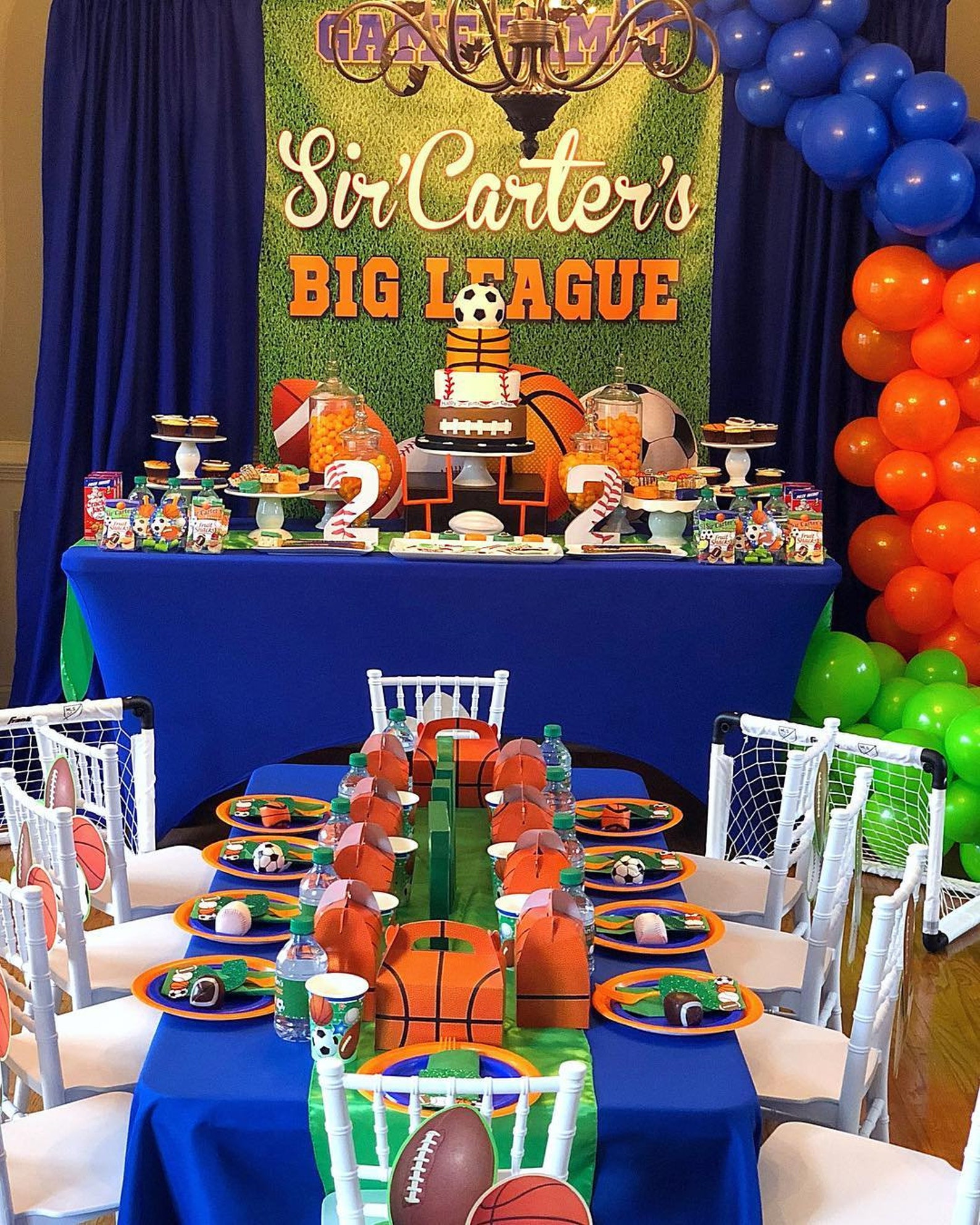 PRINTABLE Sports Backdrop Football Basketball Soccer Baseball | Etsy