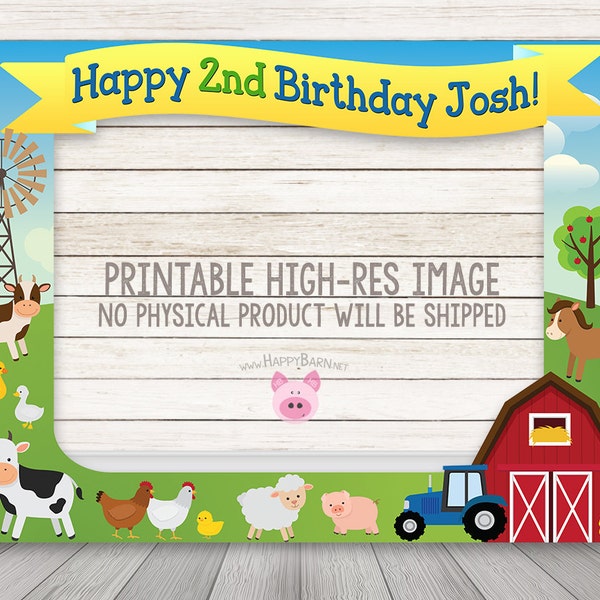 Farm Photo Booth - Etsy