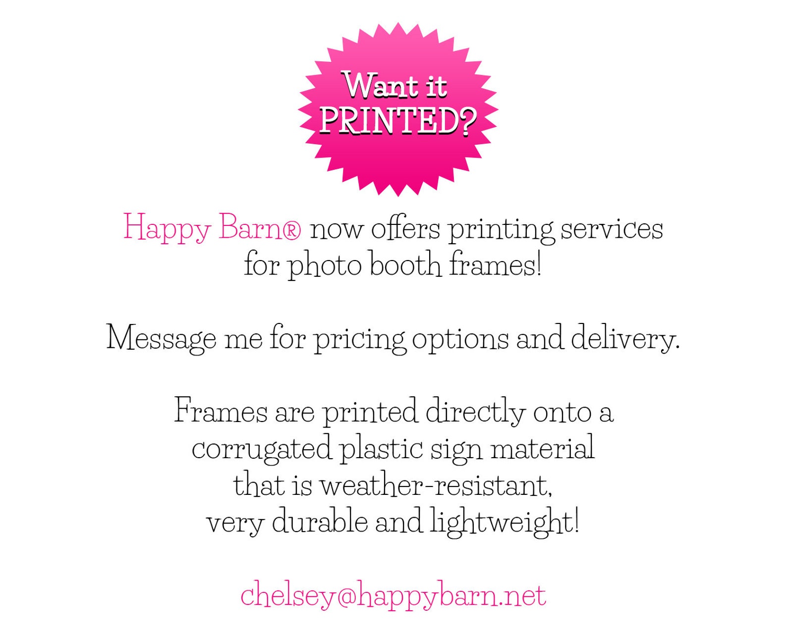 PRINTABLE BBQ Photo Booth Frame Wedding Photo Booth - Etsy