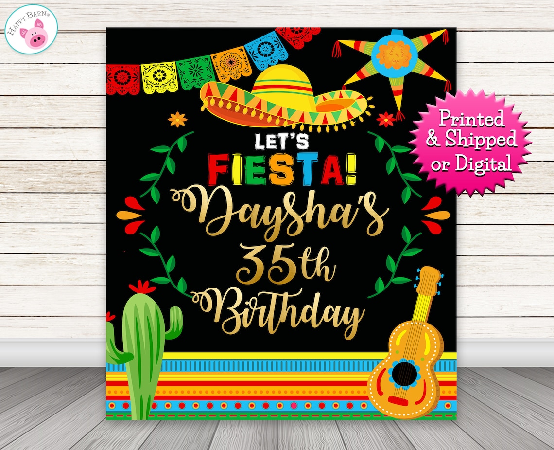 Fiesta Backdrop Fiesta Photo Booth Backdrop Mexican Fiesta - Etsy