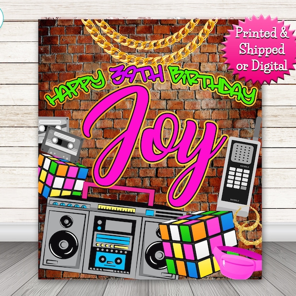 Hip Hop Backdrop - Etsy
