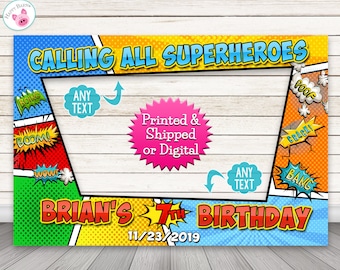 Superhero Photo Prop | Etsy