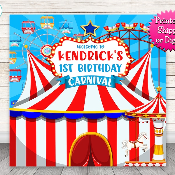 Carnival Backdrop - Etsy