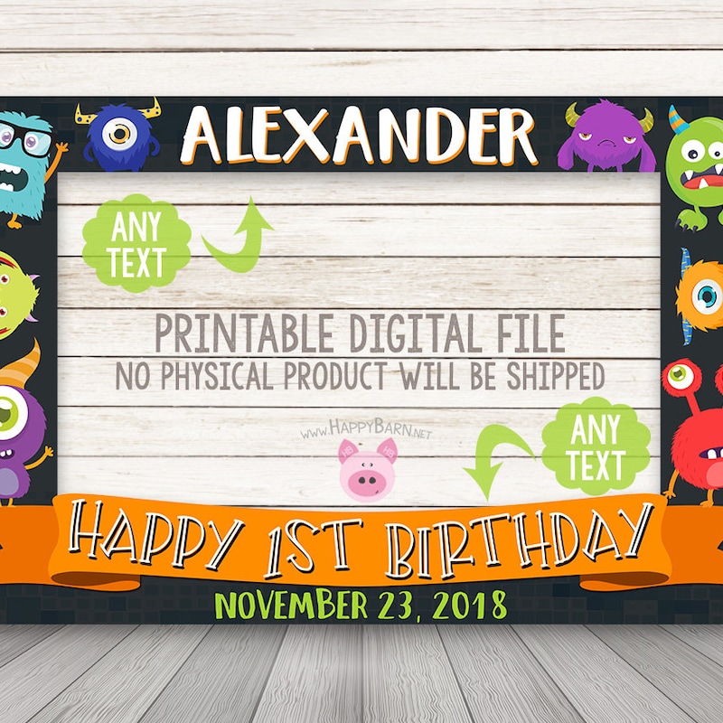 Monster Photo Booth - Etsy