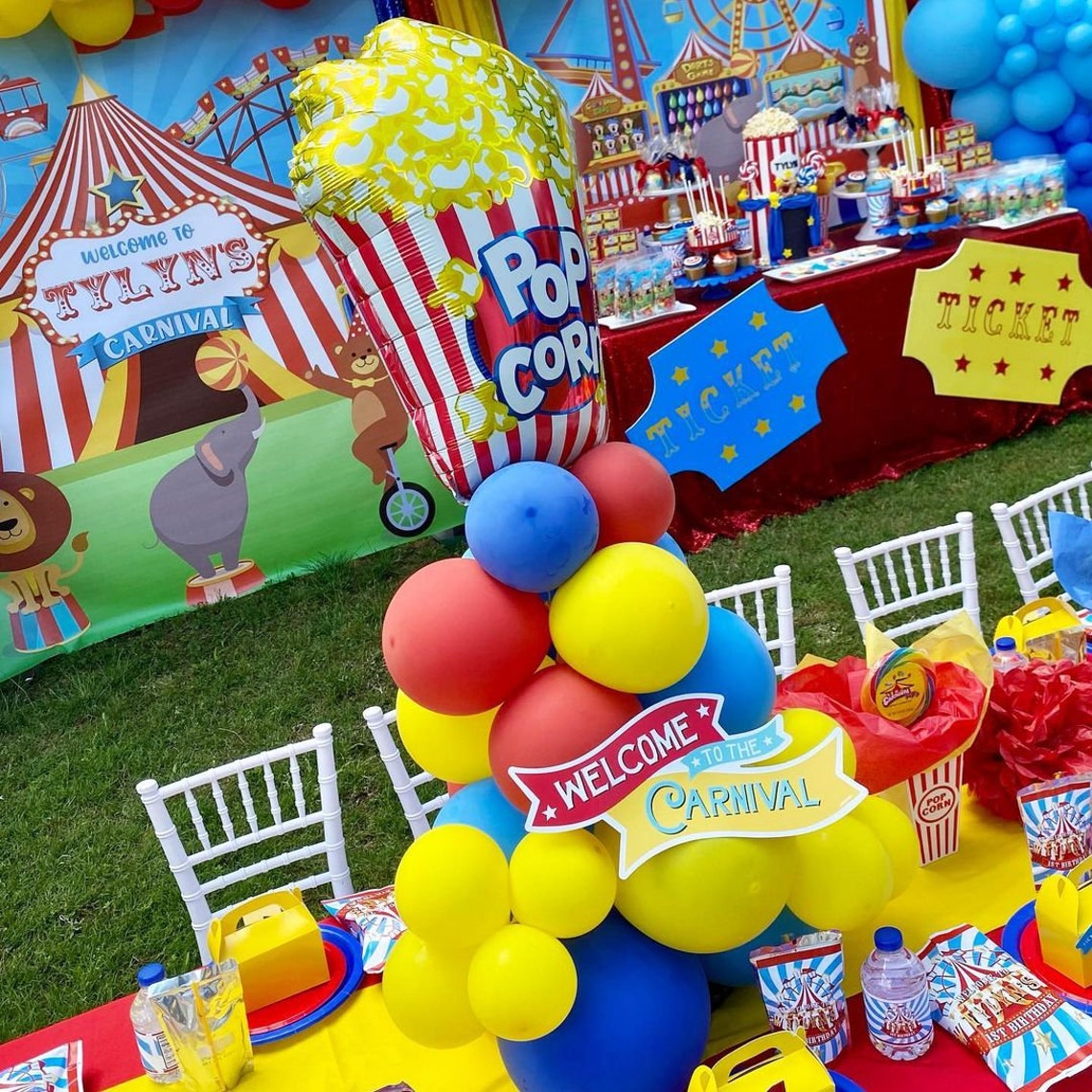 Circus Backdrop, Circus Photo Booth Backdrop, Circus Photo Backdrop ...