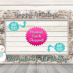 Rustic Christmas Photo Booth Frame - Holiday Party Photo Booth Prop ...