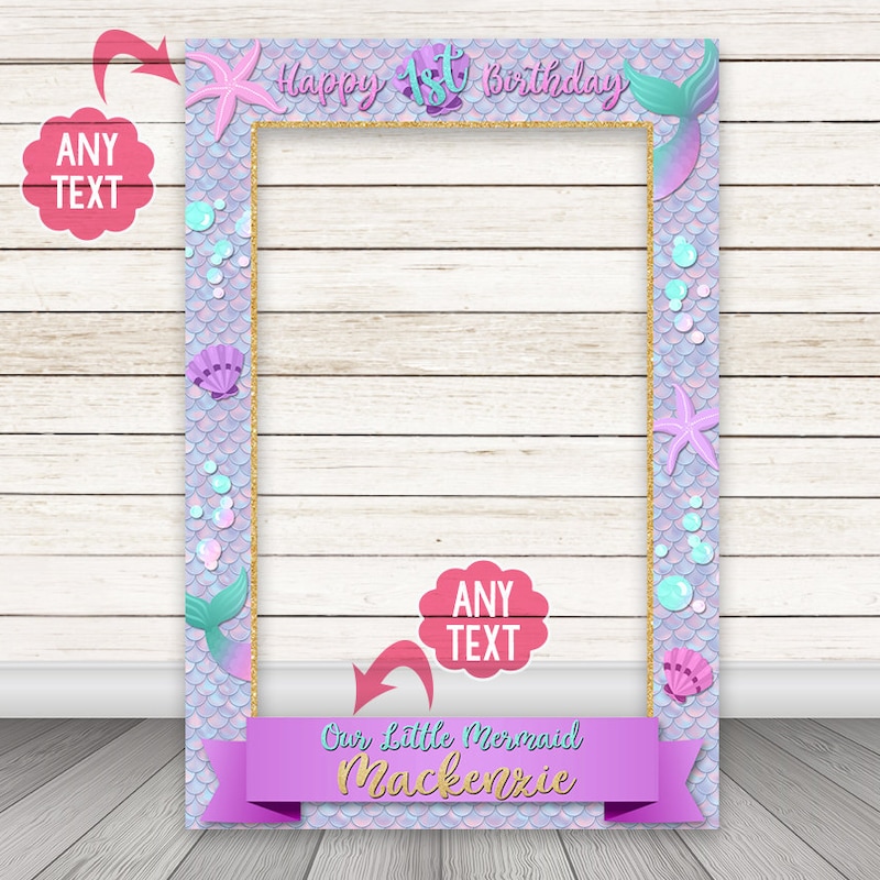 Mermaid Photo Booth - Etsy