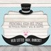 PRINTABLE Little Man Photo Booth Frame, Baby Shower Photo Booth Prop ...
