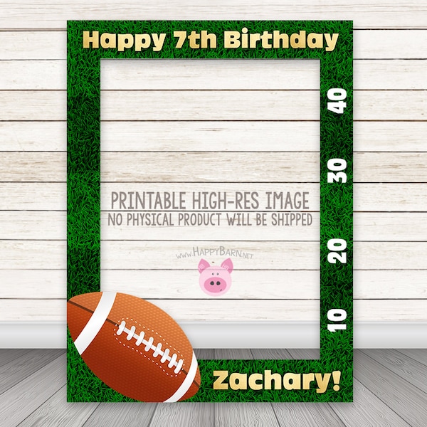Football Props Photo Booth - Etsy