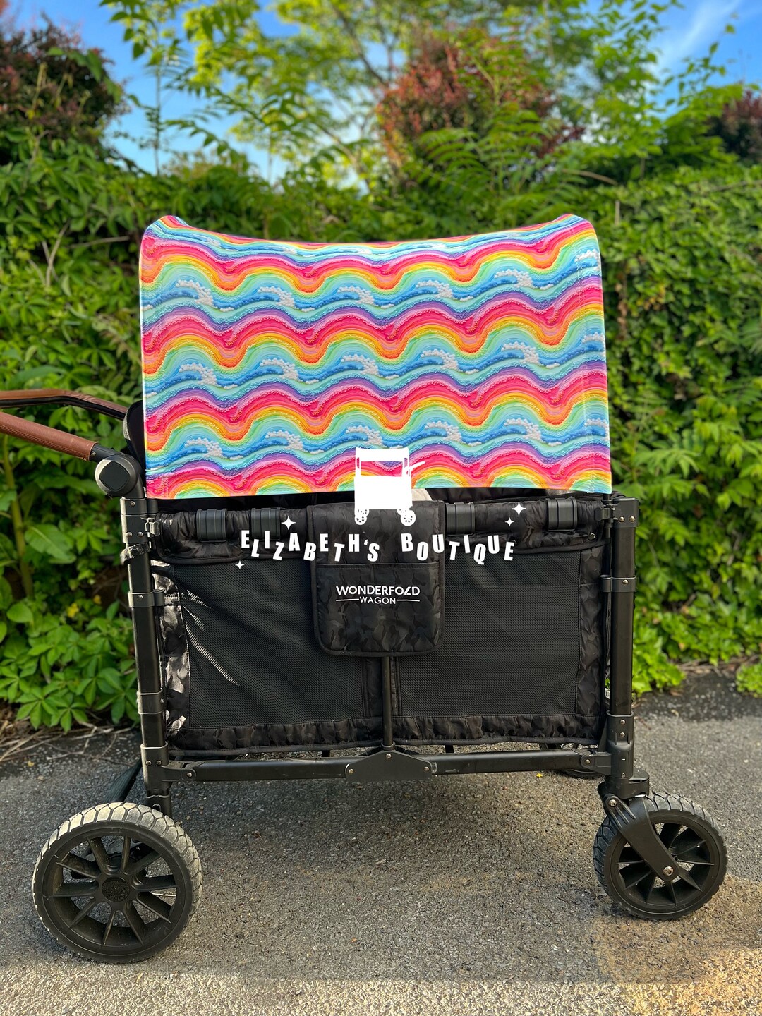 Made to Order Embroidered Flowers Canopy, Seat Covers, for Your ...