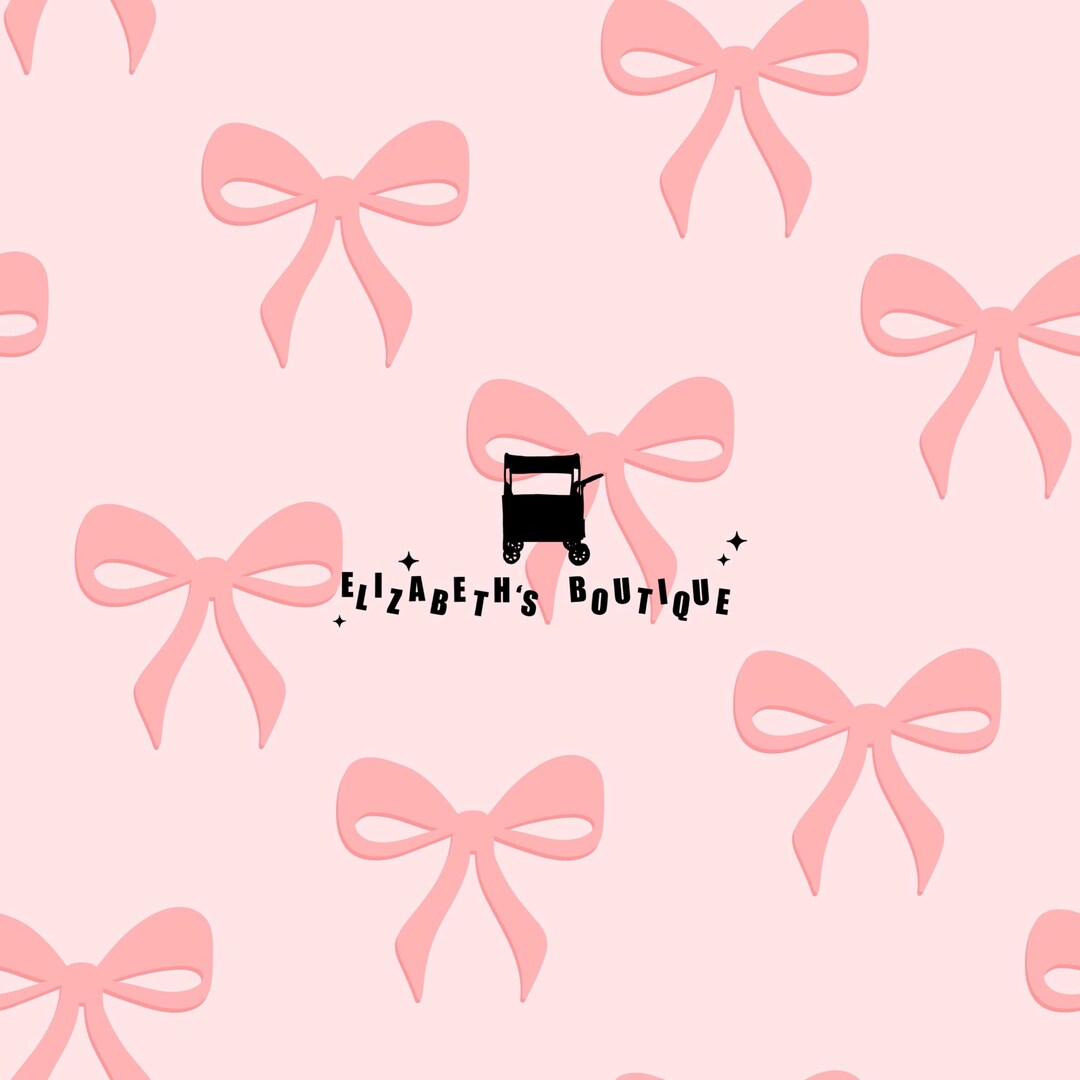 Made to Order- Coquette Bows Wagon Canopy, Seat Covers for Your ...