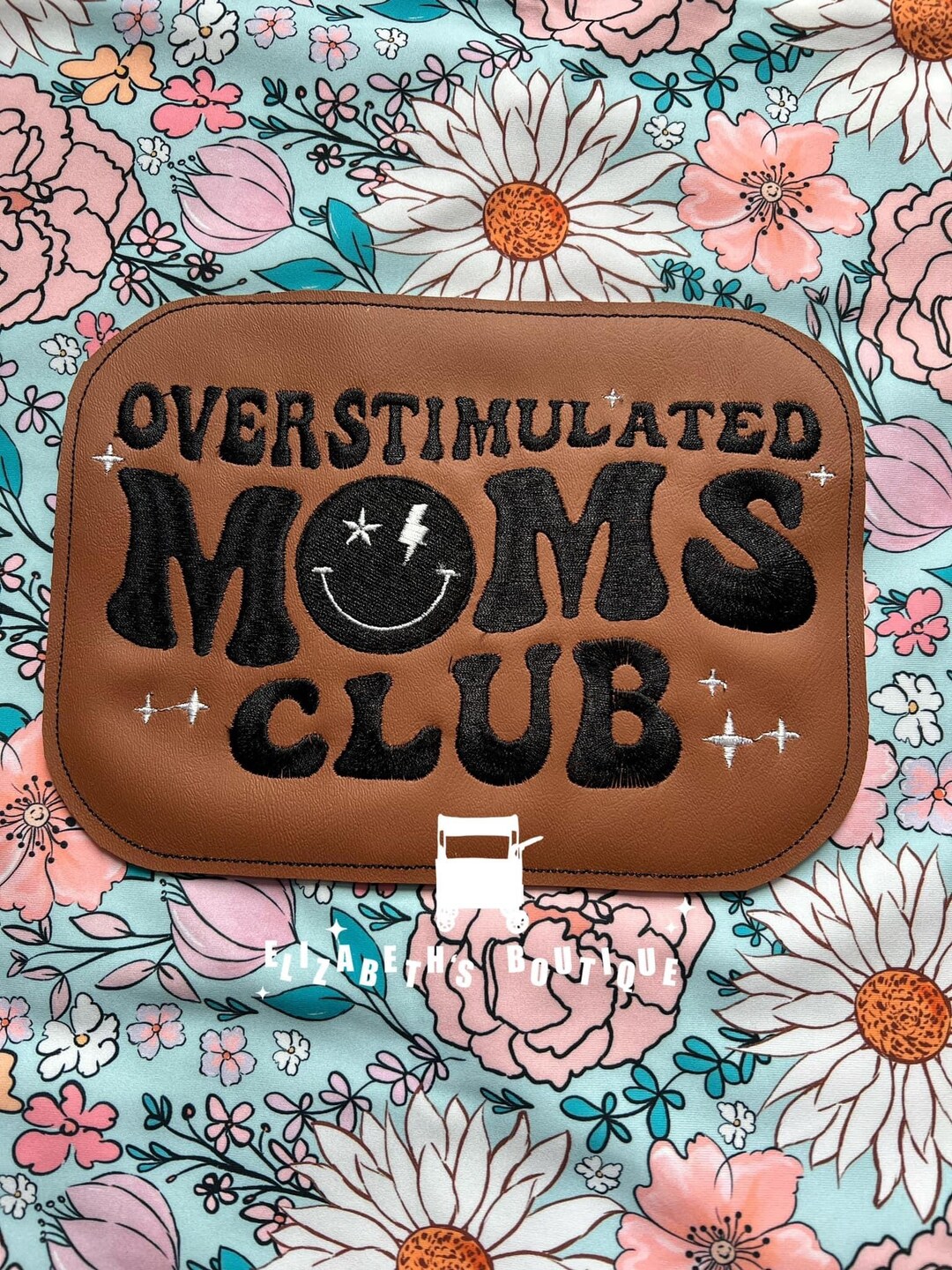 Wagon Patch- Overstimulated Moms Club - Etsy