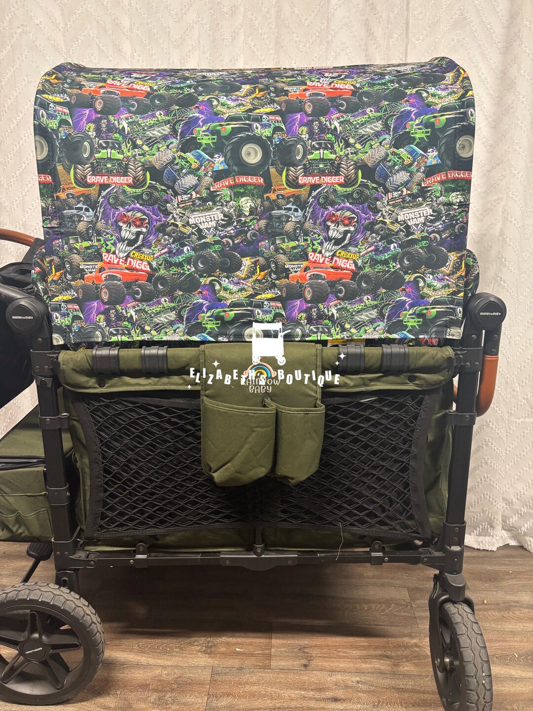 Made to Order- Monster Jam Trucks Canopy, Seat Covers, for Your ...