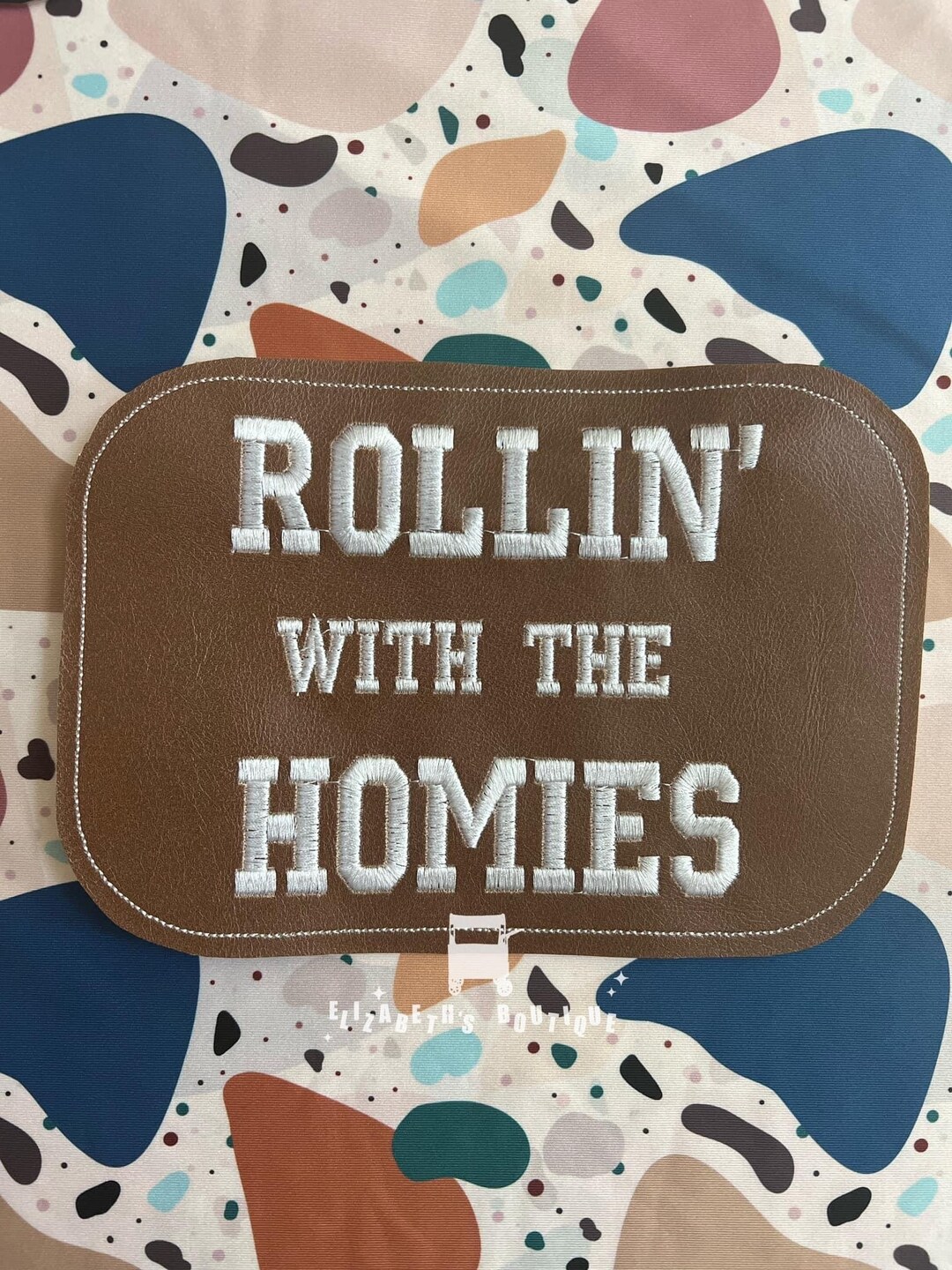 Wagon Patch- Rollin’ With the Homies - Etsy