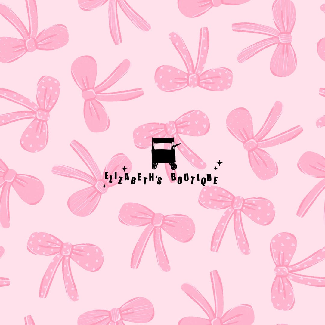 Made to Order- Coquette Bows Wagon Canopy, Seat Covers for Your ...