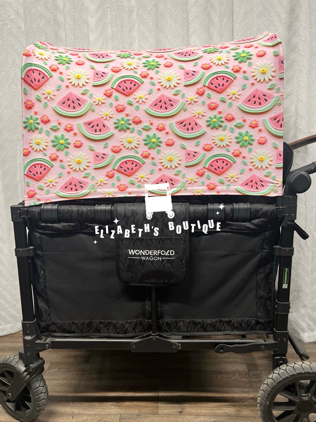 Made to Order- Summer Watermelons Wagon Canopy, Seat Covers for Your ...