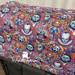 Made to Order- Horror Friends Halloween Wagon Canopy, Seat Covers for ...