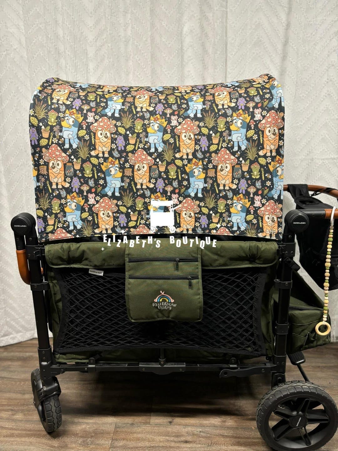 Made to Order-blue Heeler Mushroom Canopy,seat Covers, for Your ...