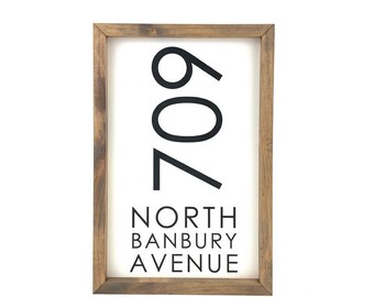 Personalized Address Welcome Porch Board | Etsy