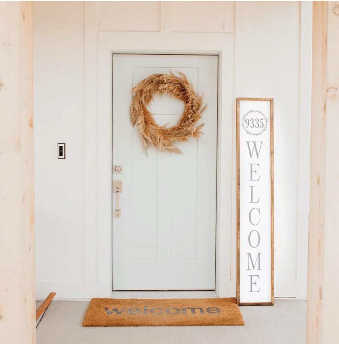 Personalized Address Welcome Porch Board - Etsy