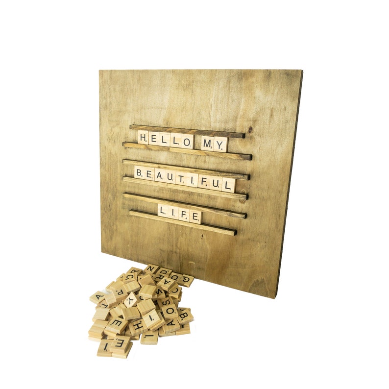 Scrabble Board: Small - Etsy
