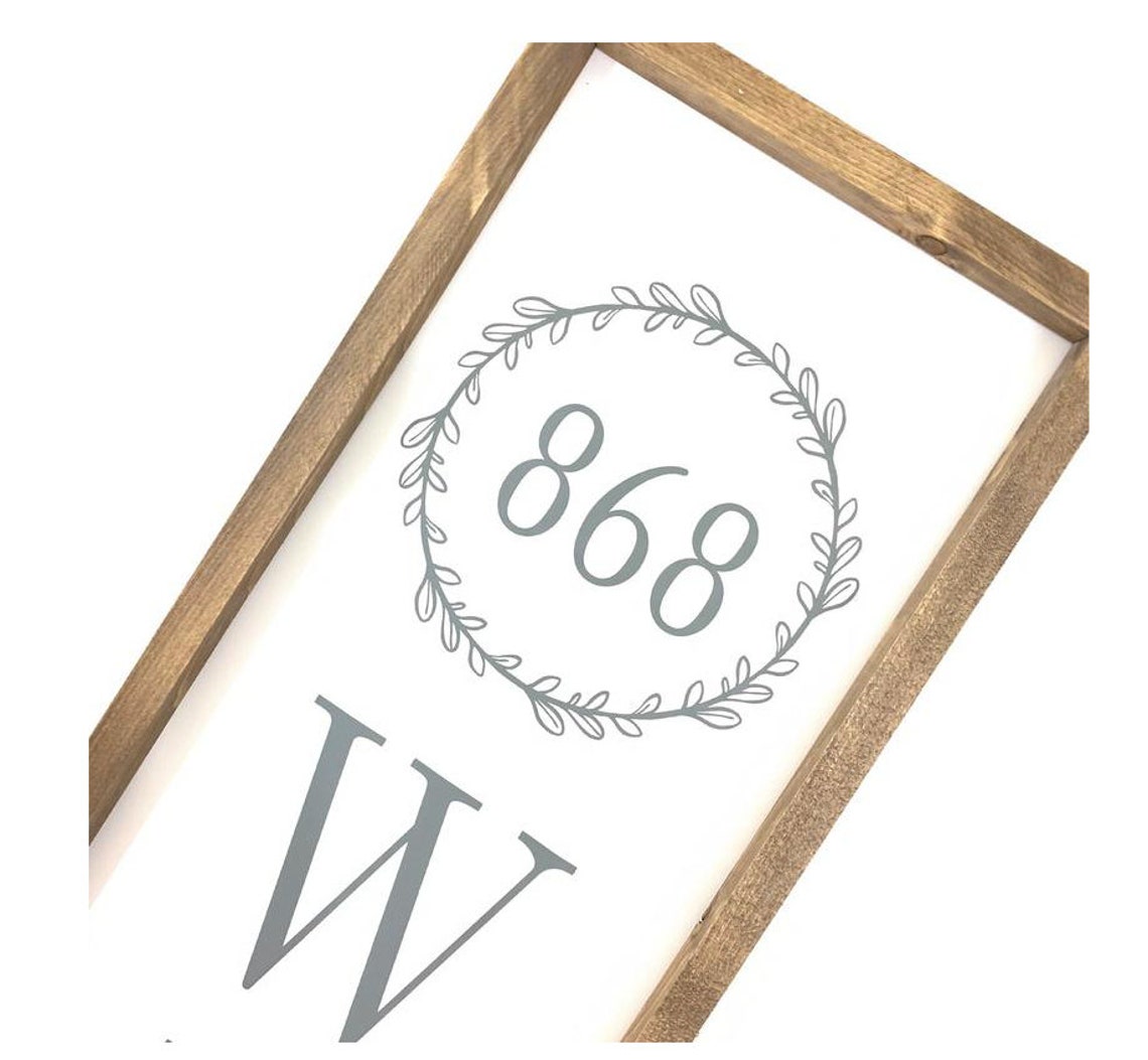 Personalized Address Welcome Porch Board - Etsy