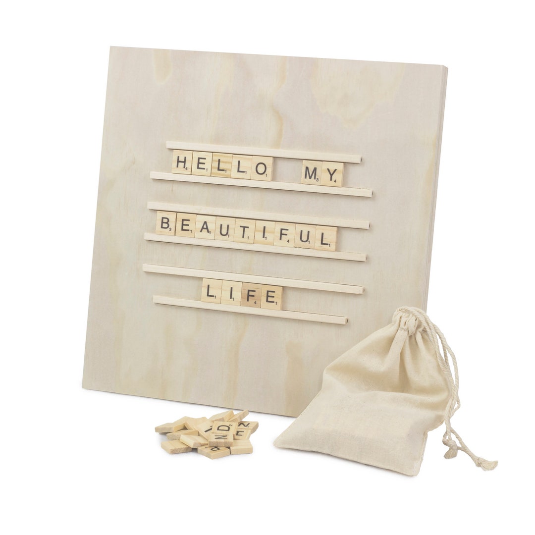 Scrabble Board: Small - Etsy