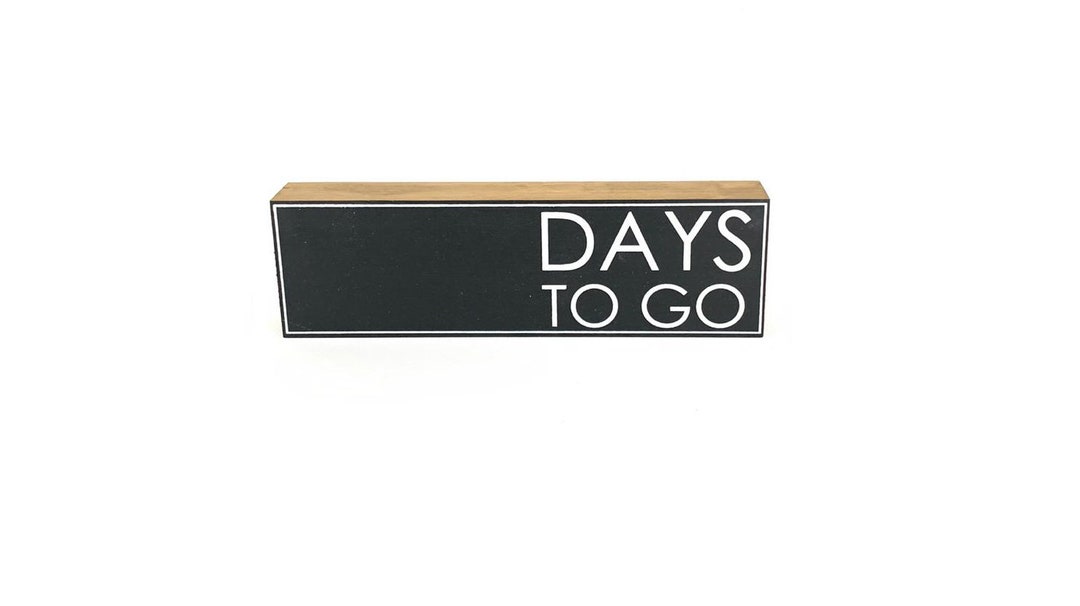Days to Go Countdown - Etsy