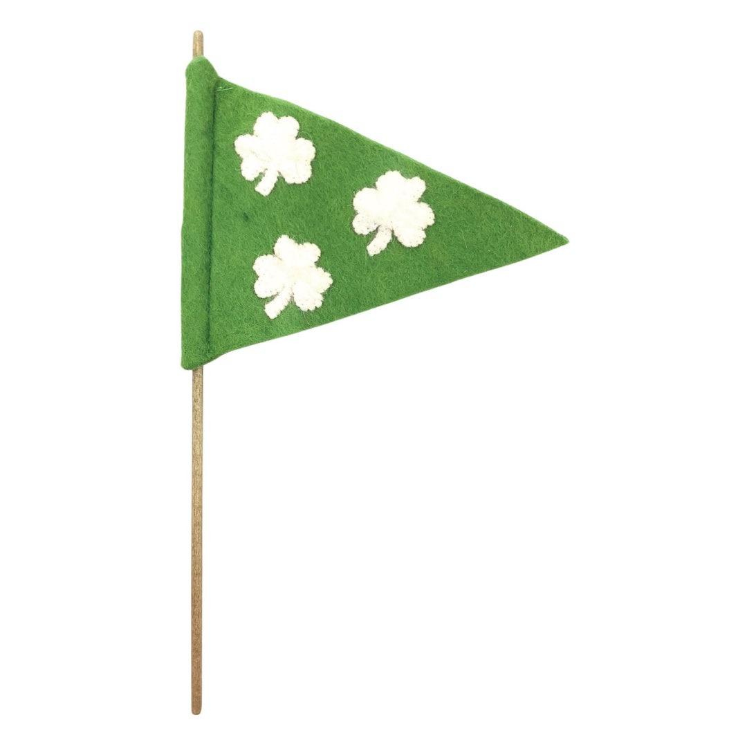 Clover Felt Flag - Etsy