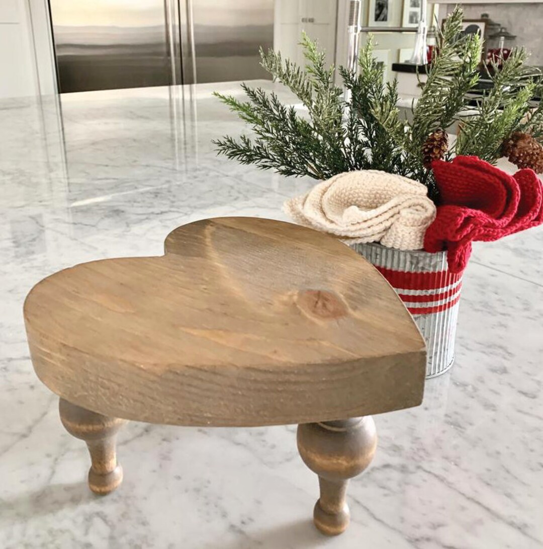 Heart Decorative Finial Stand - Etsy