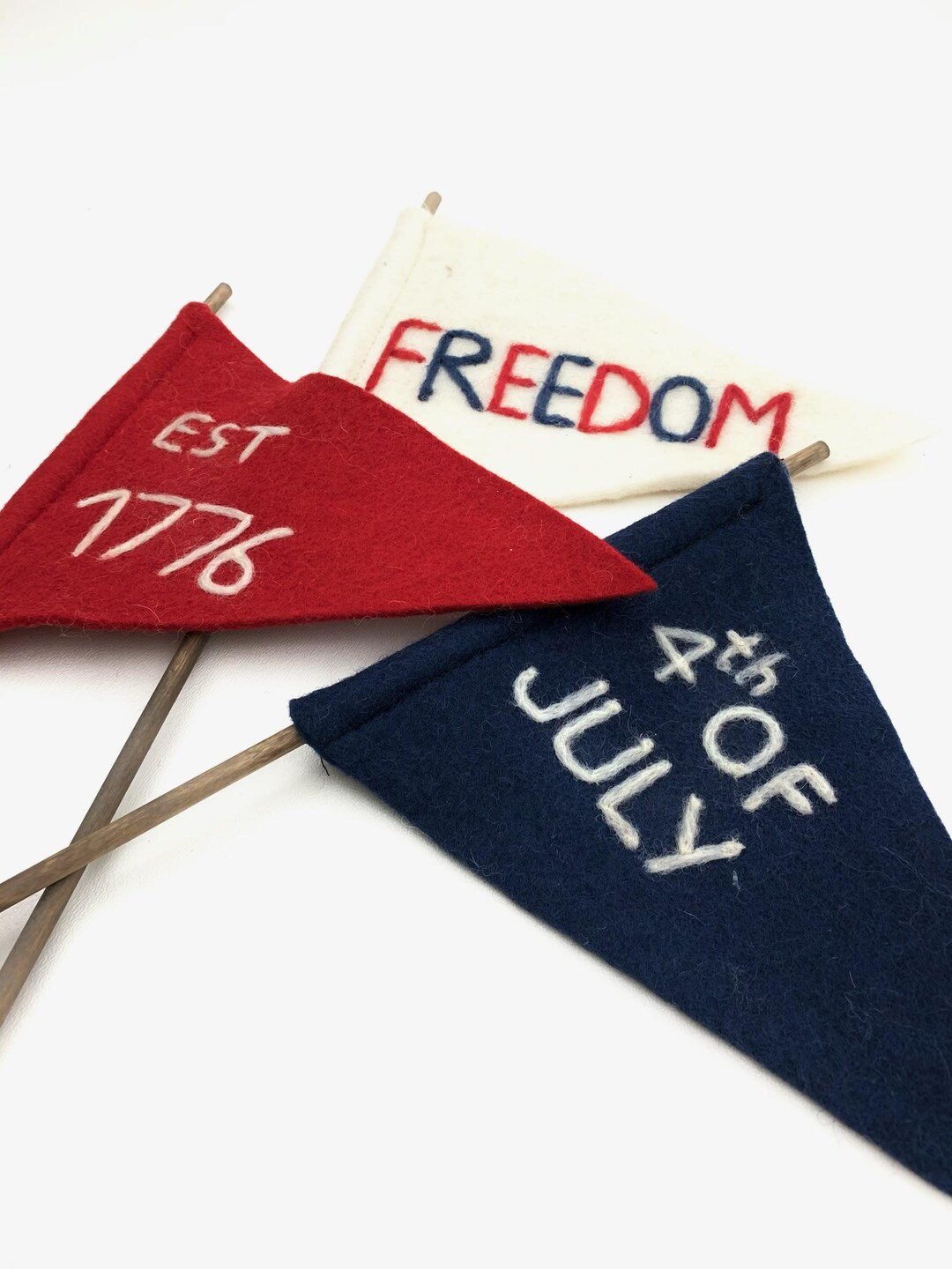Americana Felt Flag Decor - Etsy