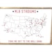USA Outline Pinboard - Etsy
