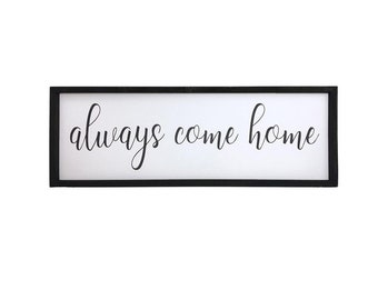 Always Come Home Metal Entry Way Sign - Etsy
