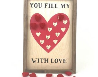 You Fill My Heart | Etsy