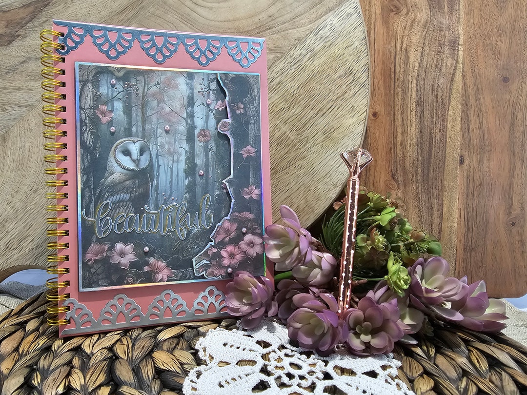 Owl Lover's Weekly Planner | Gorgeous Owl Design | Owl-themed Organizer ...