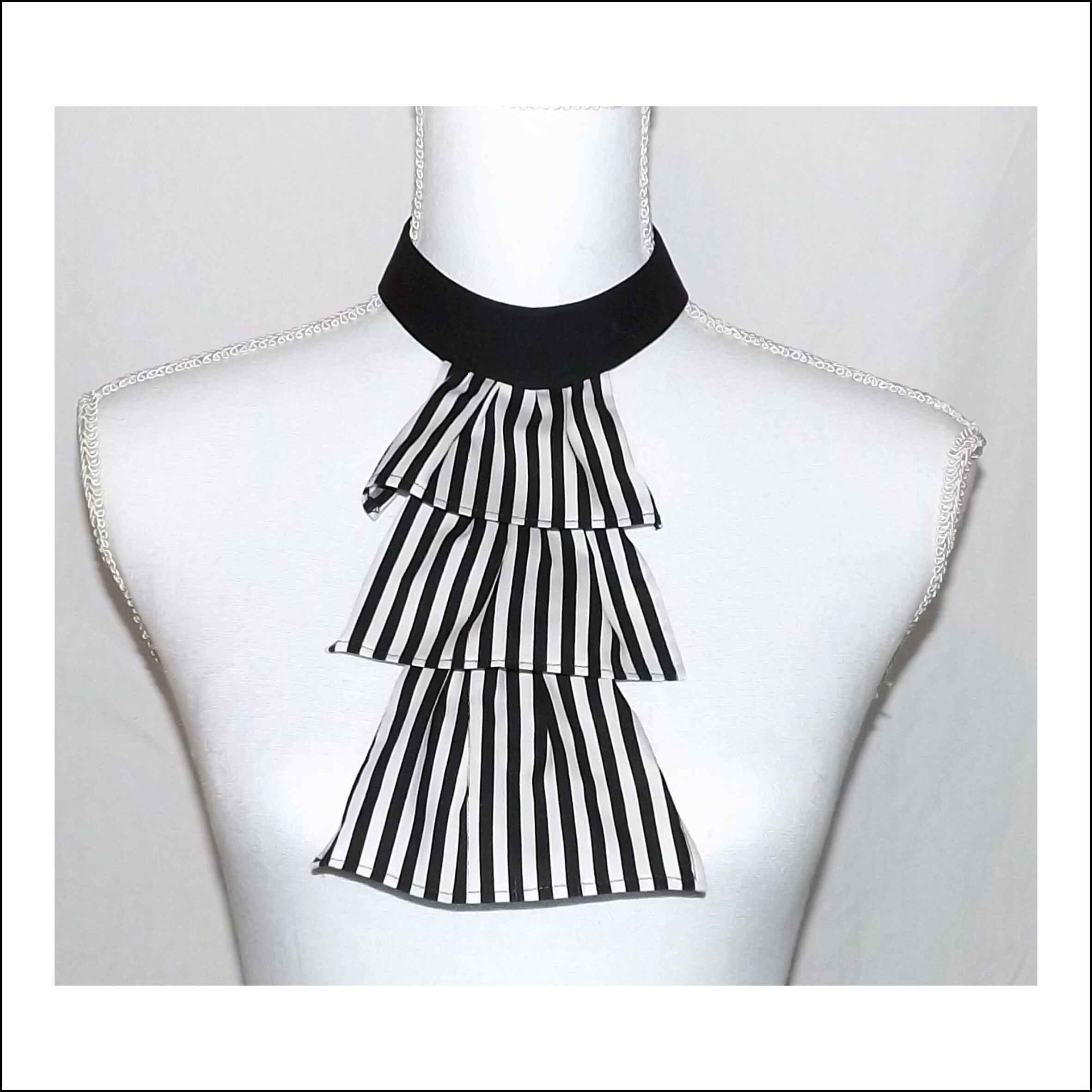 Detachable Jabot Collar - Digital Sewing Pattern - Etsy