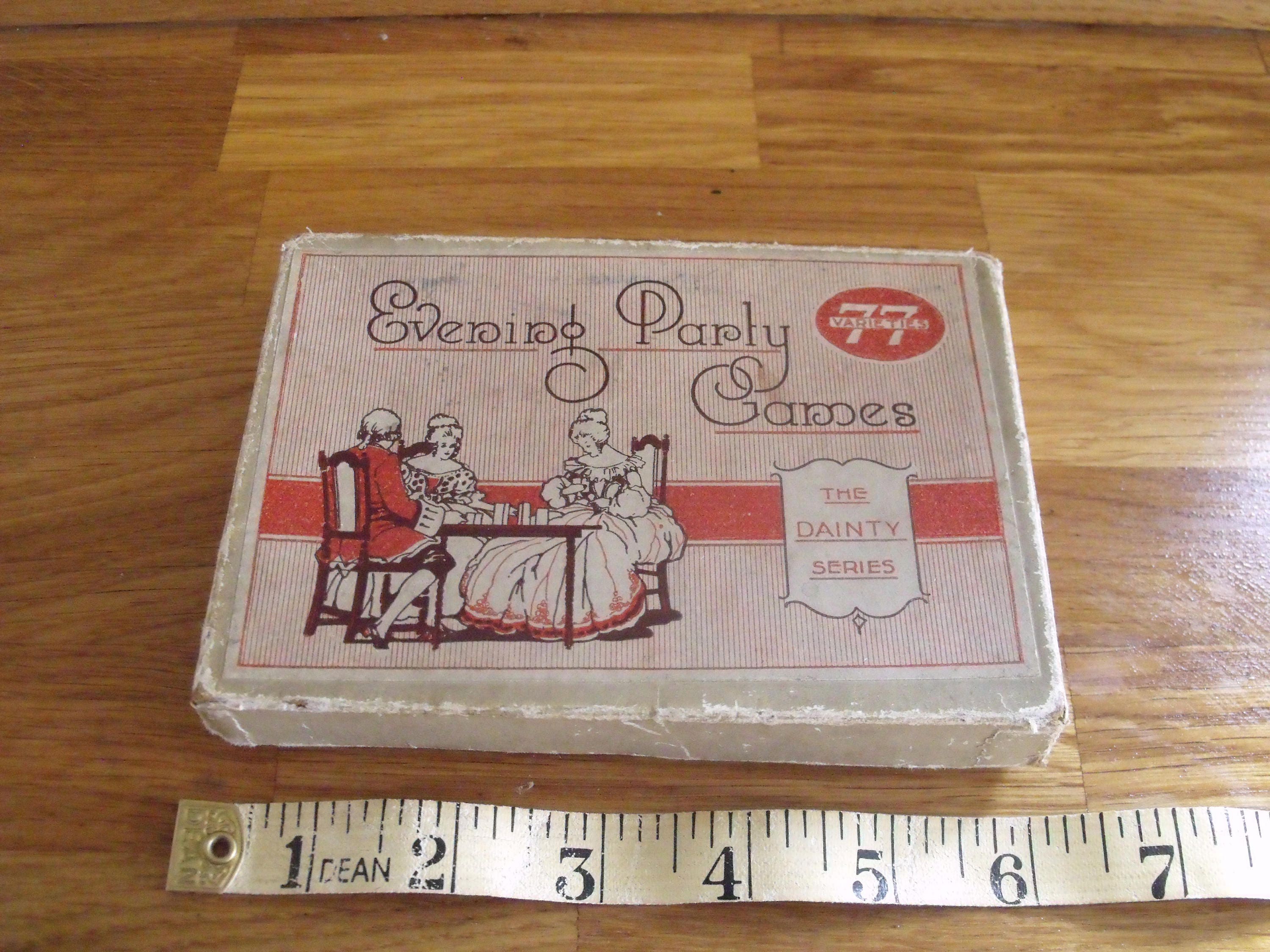 The Dainty Series Evening Party Games Klues English Towns and Jumbles ...